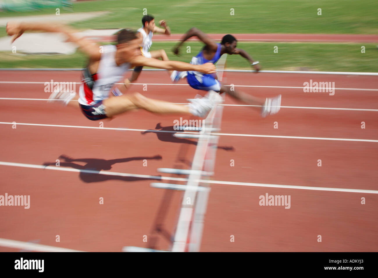 Clearing hurdle hi-res stock photography and images - Alamy