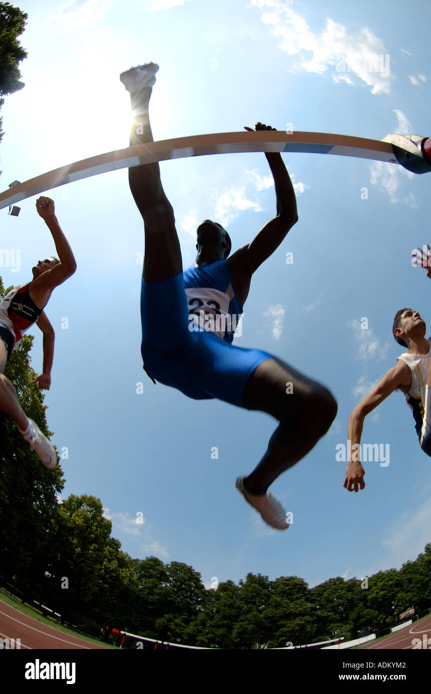 Clearing hurdle hi-res stock photography and images - Alamy