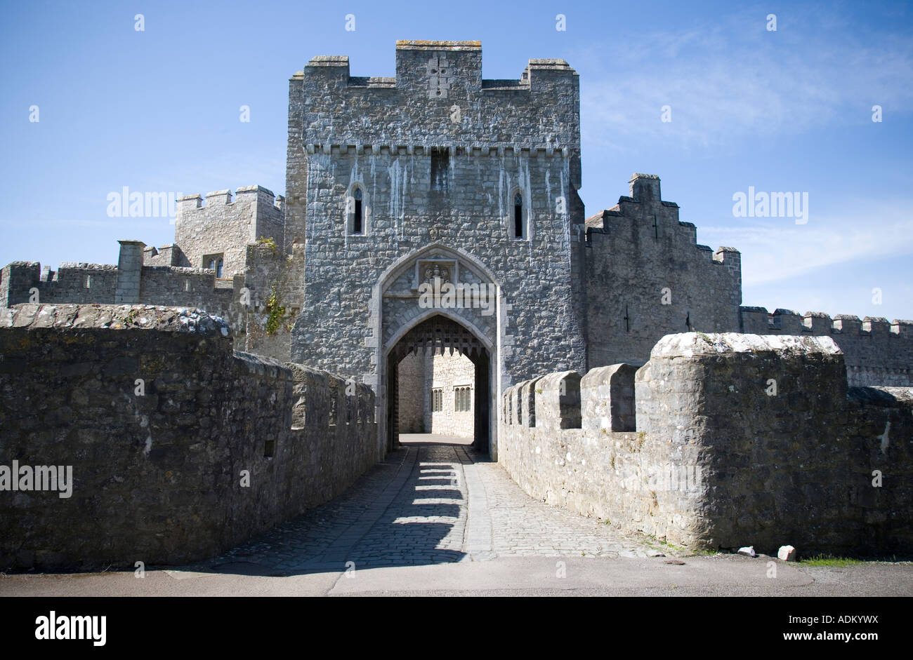 Atlantic College St Donats Castle Glamorgan South Wales Stock Photo - Alamy
