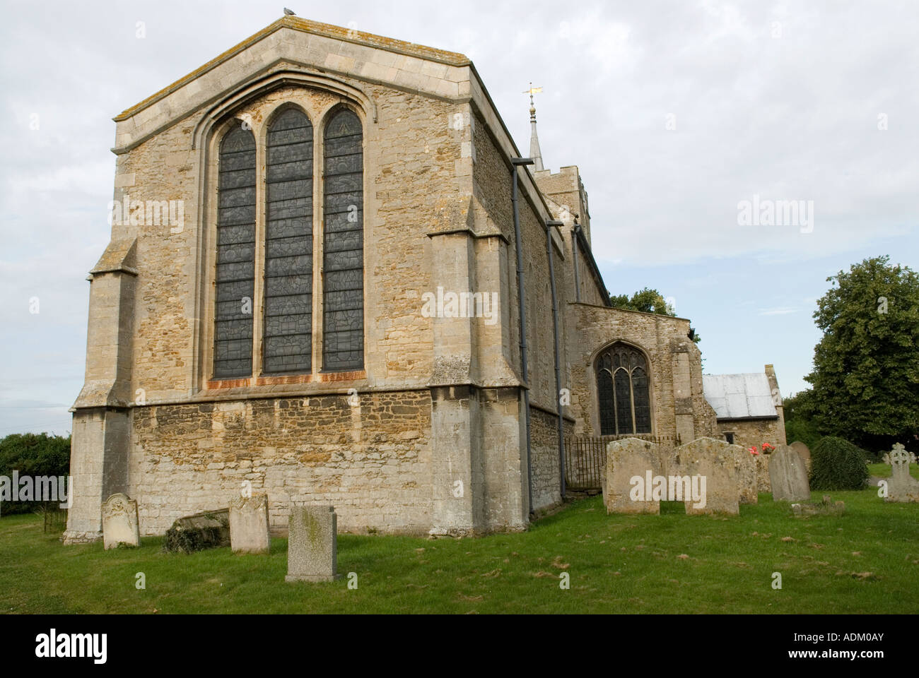 St John the Baptist Church , Somersham, Cambridge, England Stock Photo ...