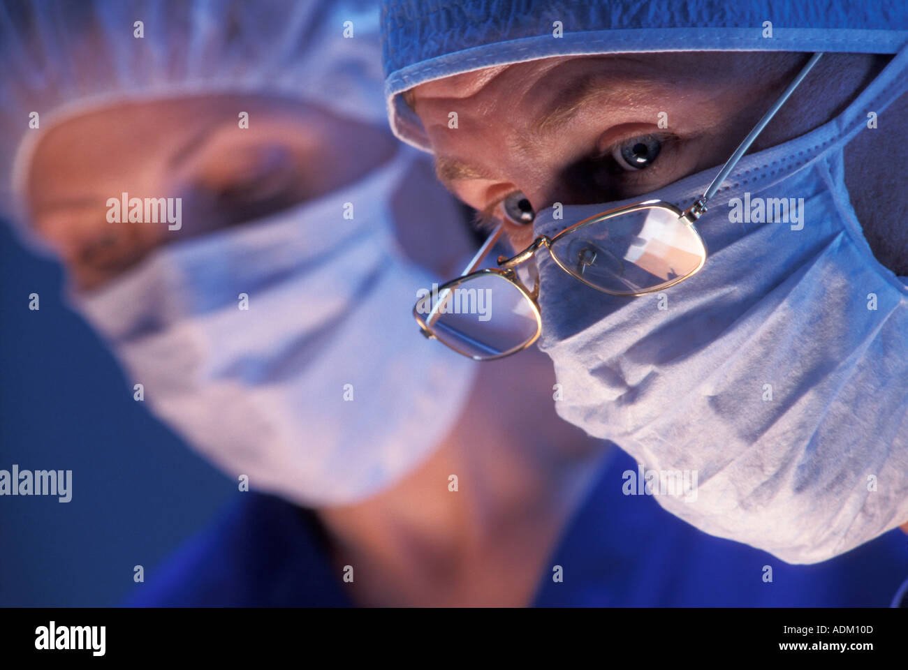 Doctors in Surgical Scrubs Stock Photo - Alamy
