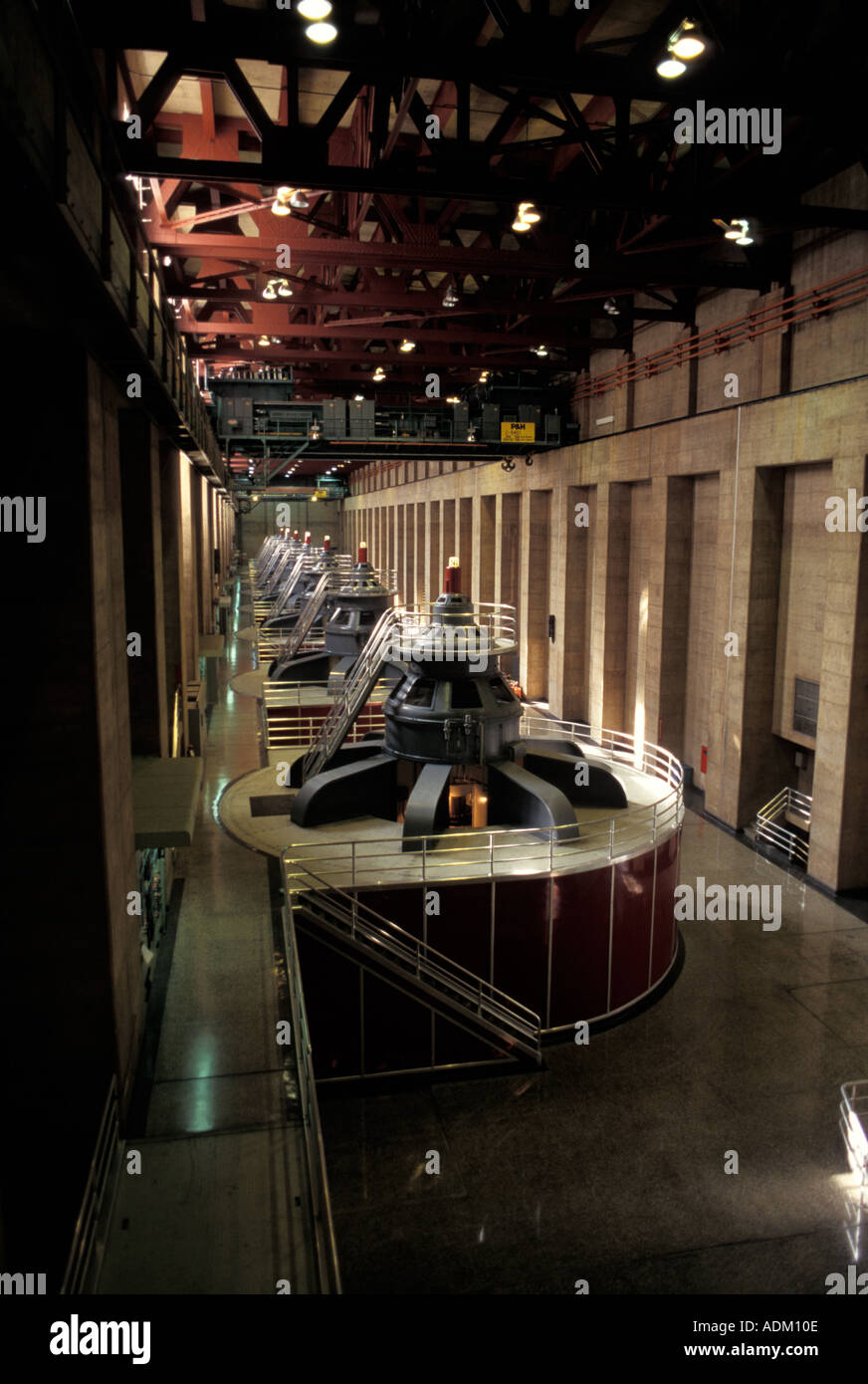 Inside the Hoover Dam Stock Photo - Alamy