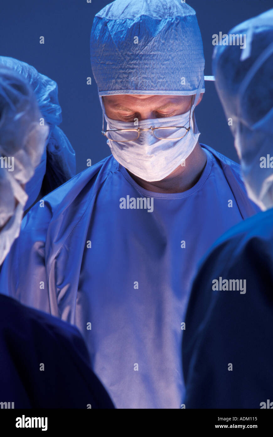 Doctors in Surgical Scrubs Stock Photo - Alamy