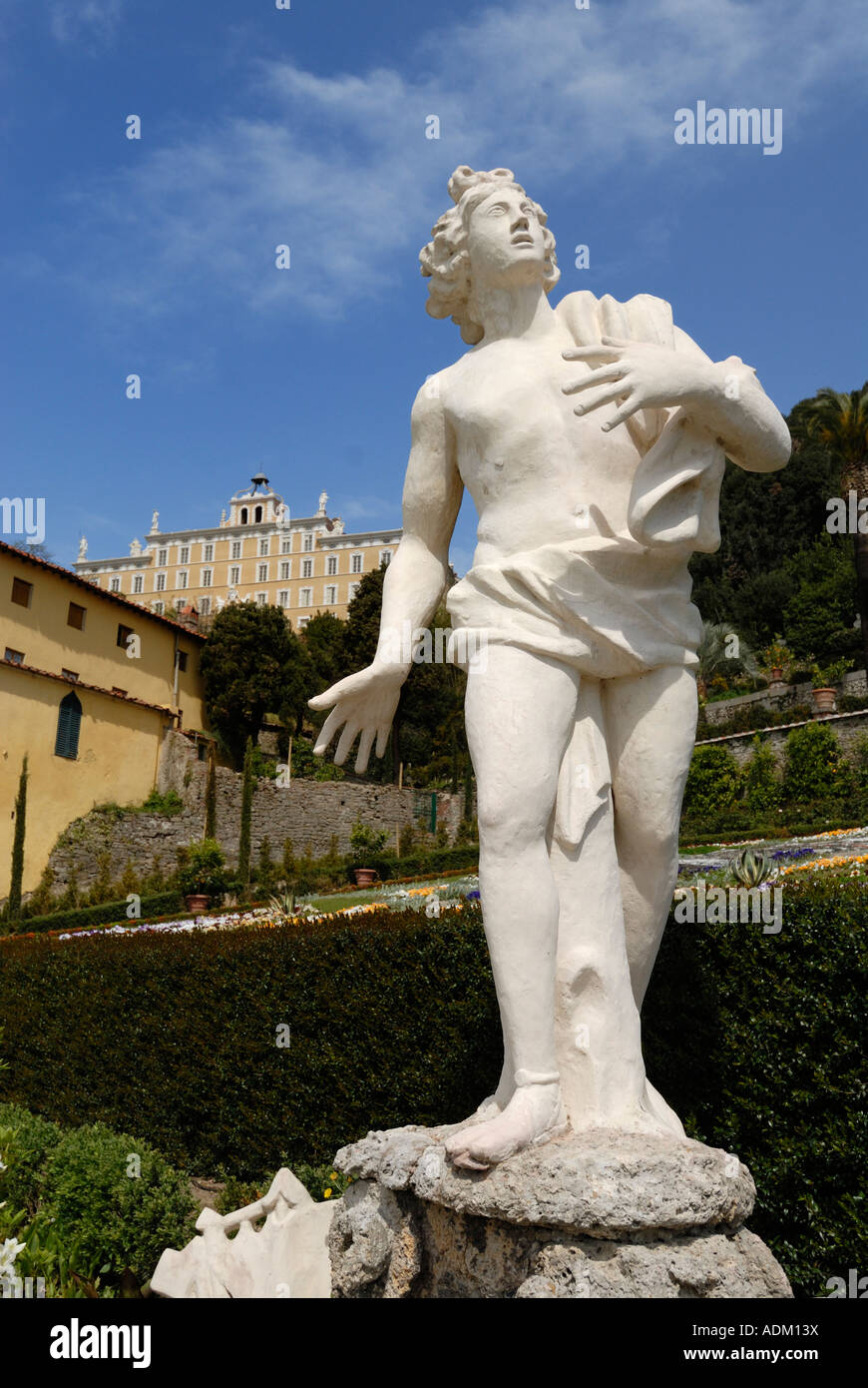 Italy, Tuscany, Collodi. The historic Gardens of villa Garzoni Stock ...