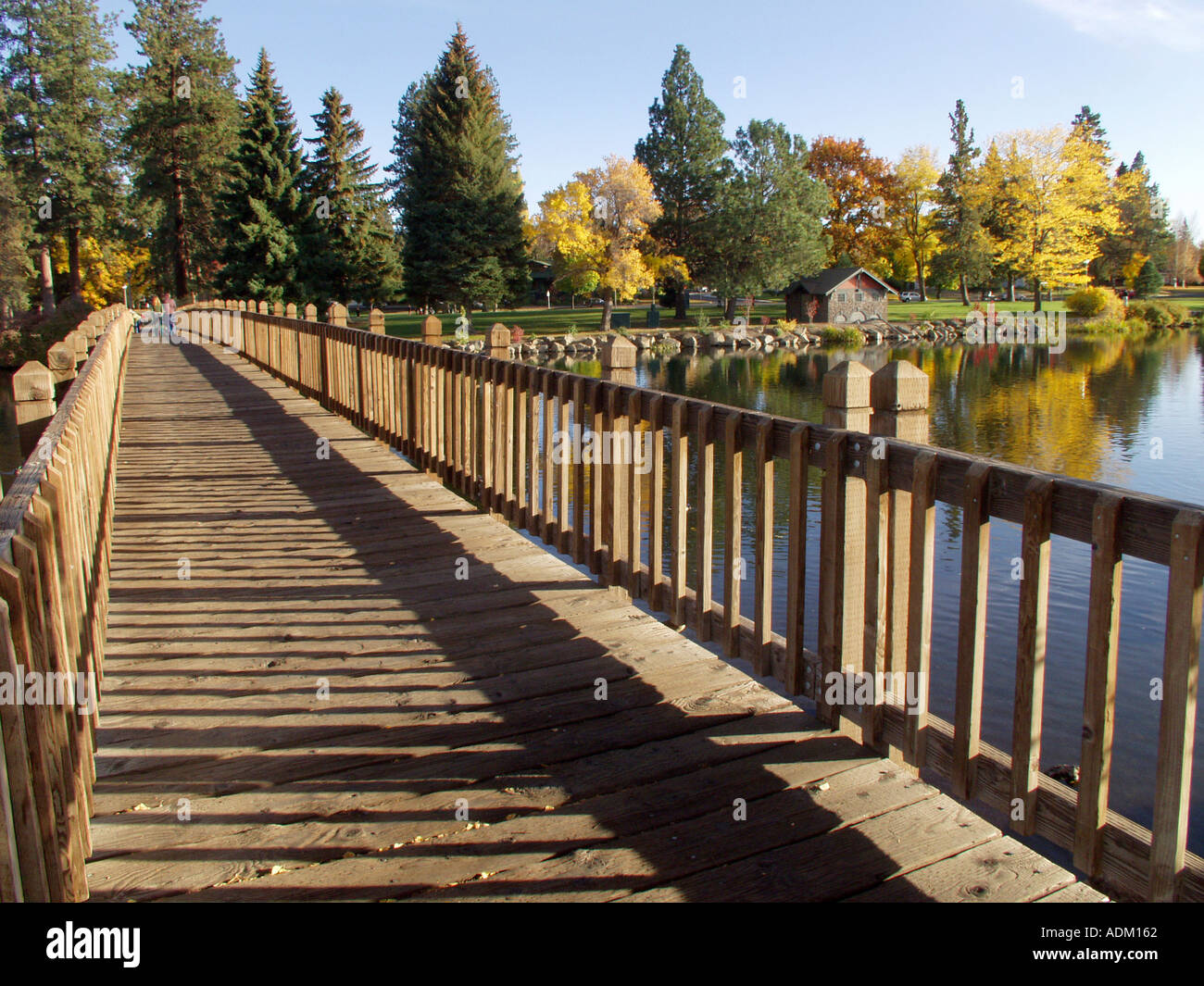 Park in Bend Oregon Stock Photo - Alamy