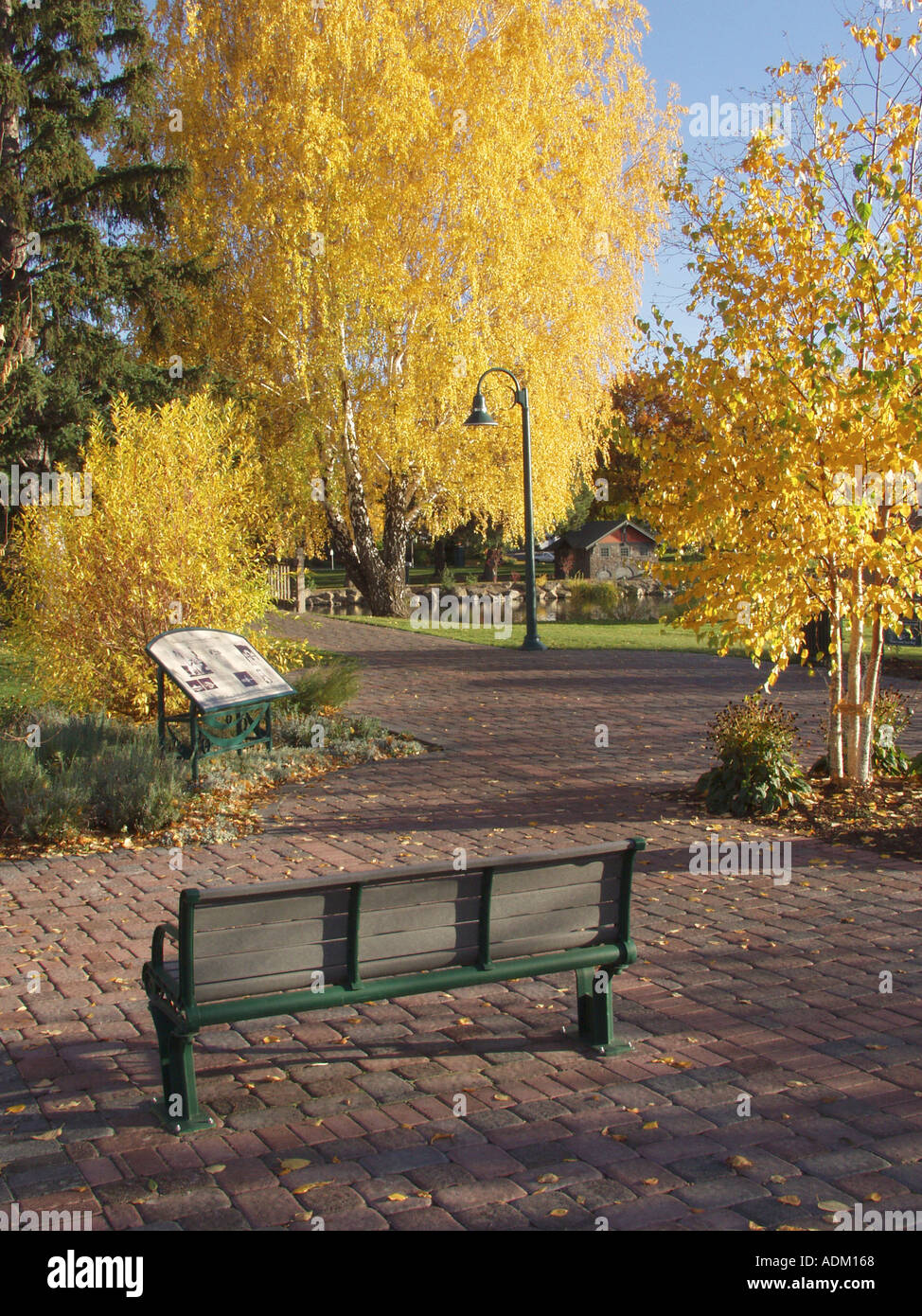 Park in Bend Oregon Stock Photo - Alamy
