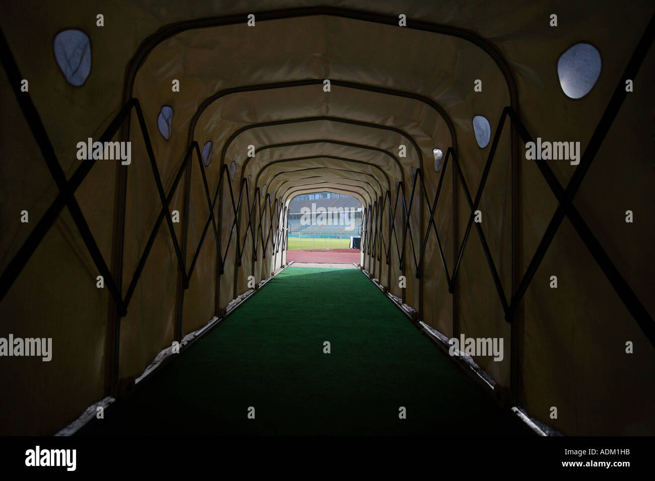 Football Stadium Entrance Tunnel High Resolution Stock Photography and ...