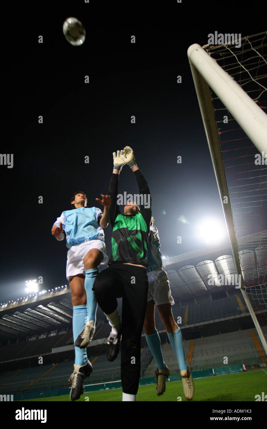 Goalkeeper making a save hi-res stock photography and images - Alamy