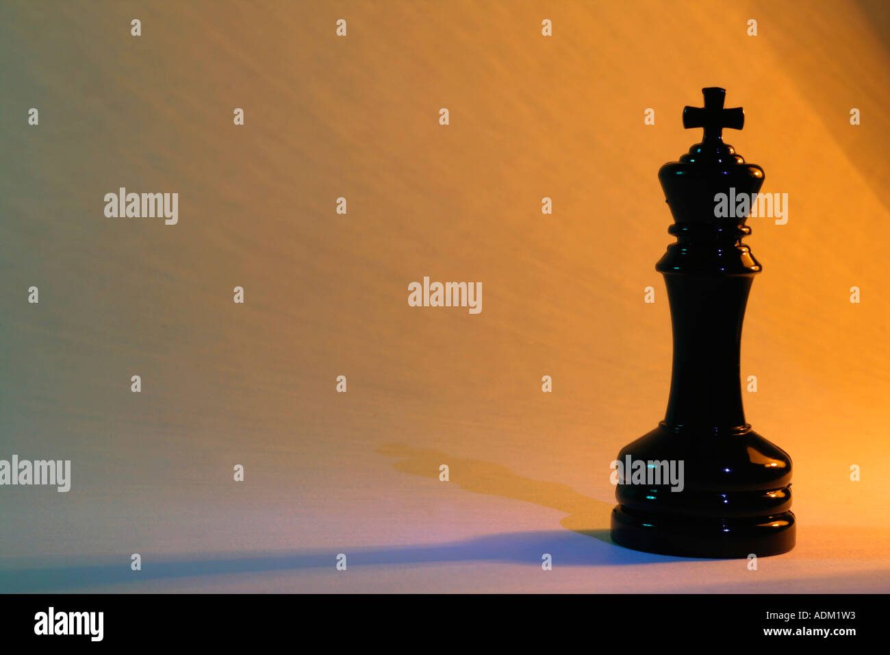Chesspiece, king low angle Stock Photo - Alamy