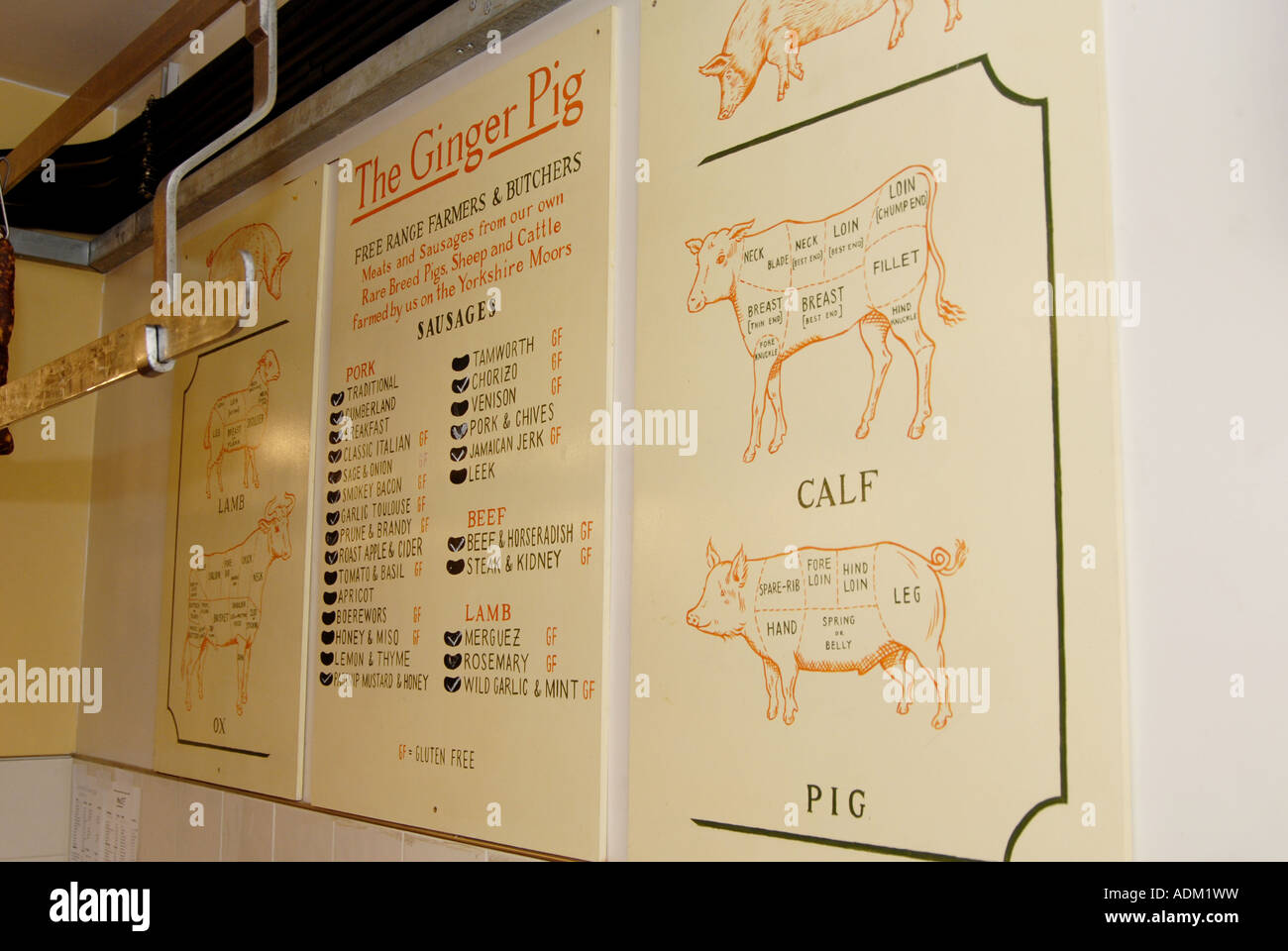 The ginger pig butchers hi-res stock photography and images - Alamy