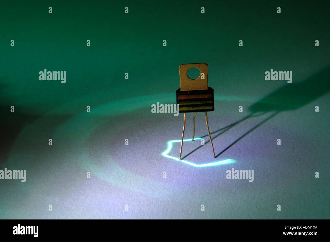 Transistor - Old Style from 1960's Retro look Stock Photo - Alamy