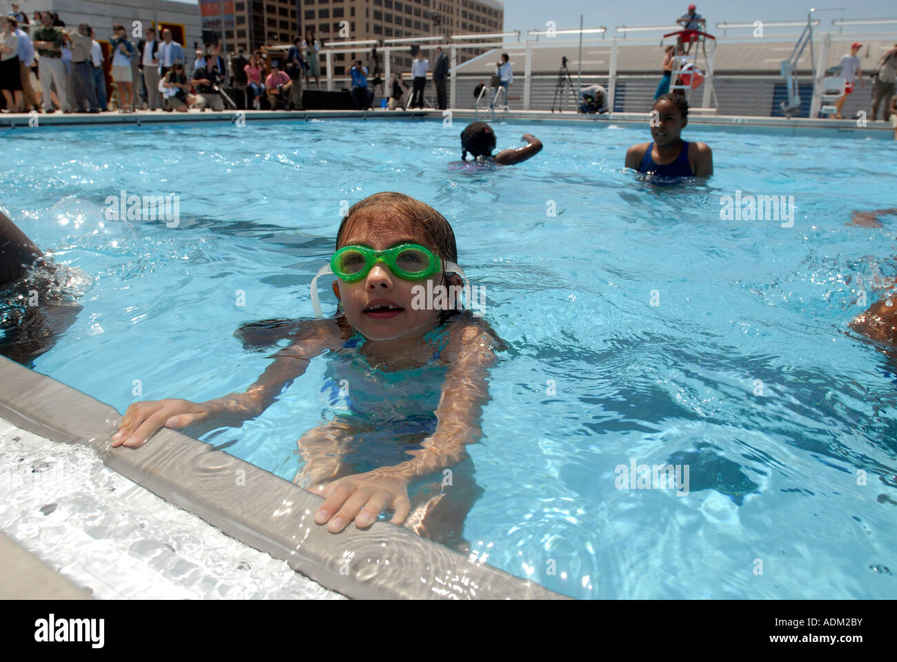 Floating pool barge hi-res stock photography and images - Alamy