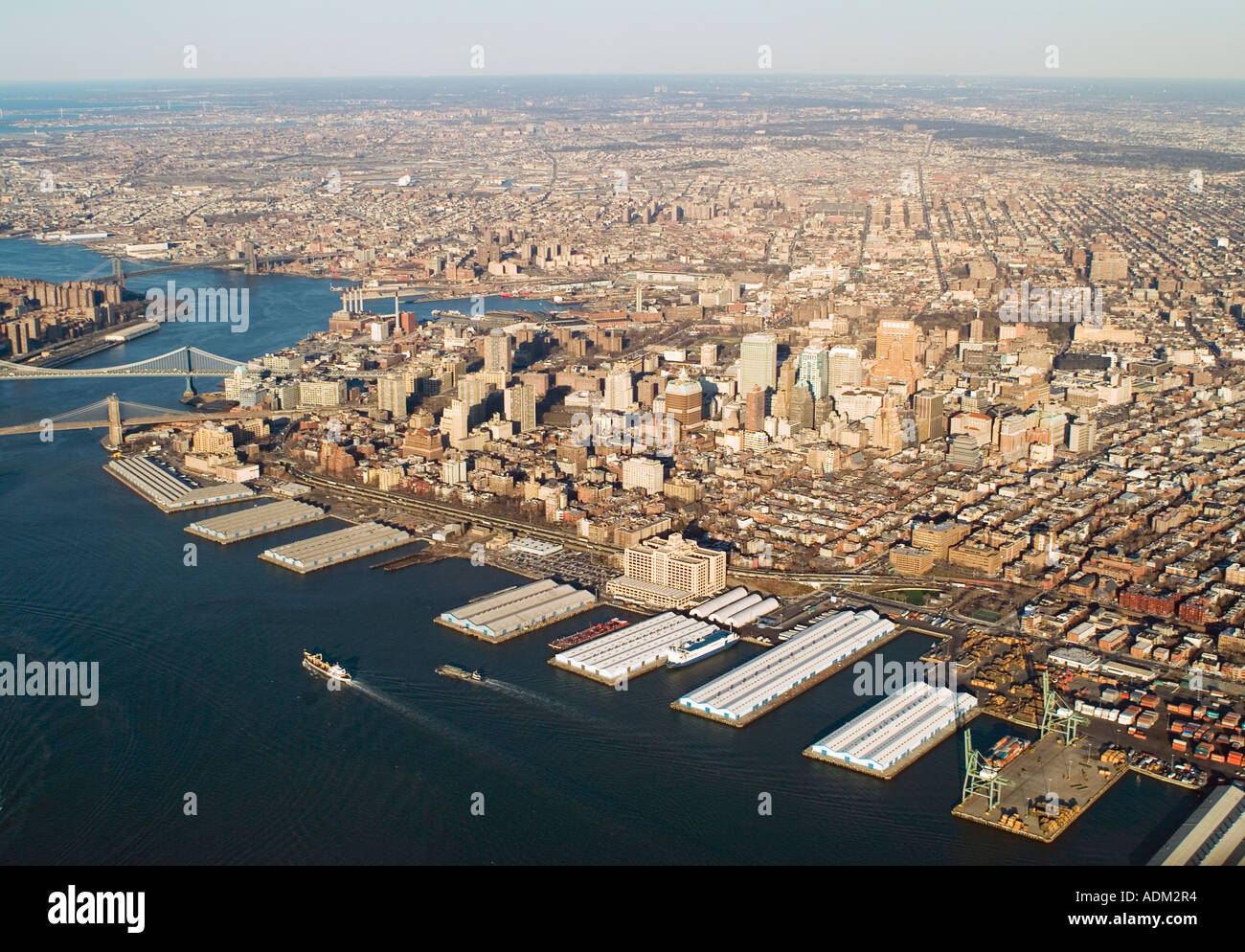 Brooklyn aerial view hi-res stock photography and images - Alamy