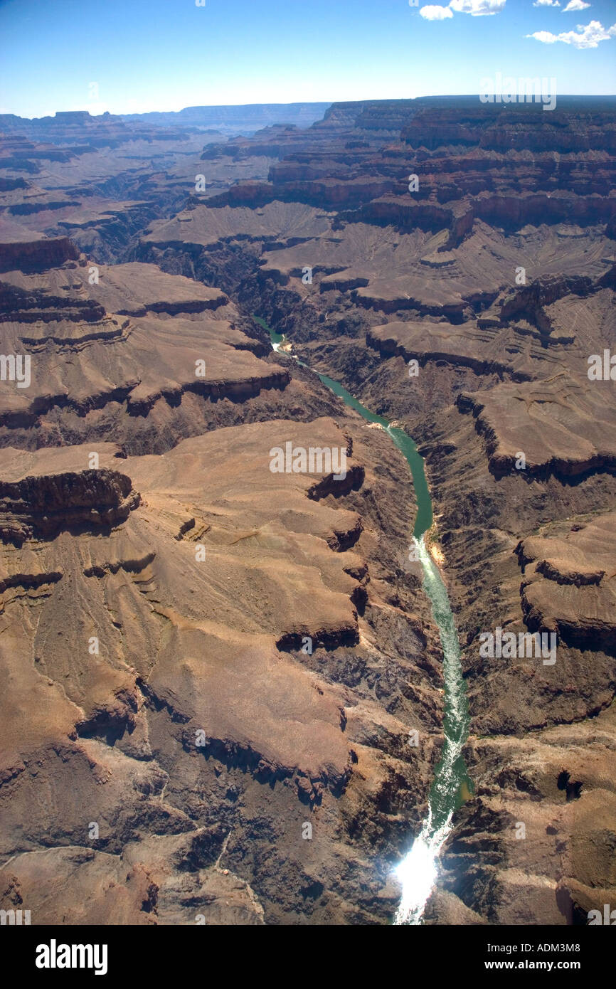 Helicopter tour Grand Canyon Arizona USA Stock Photo - Alamy