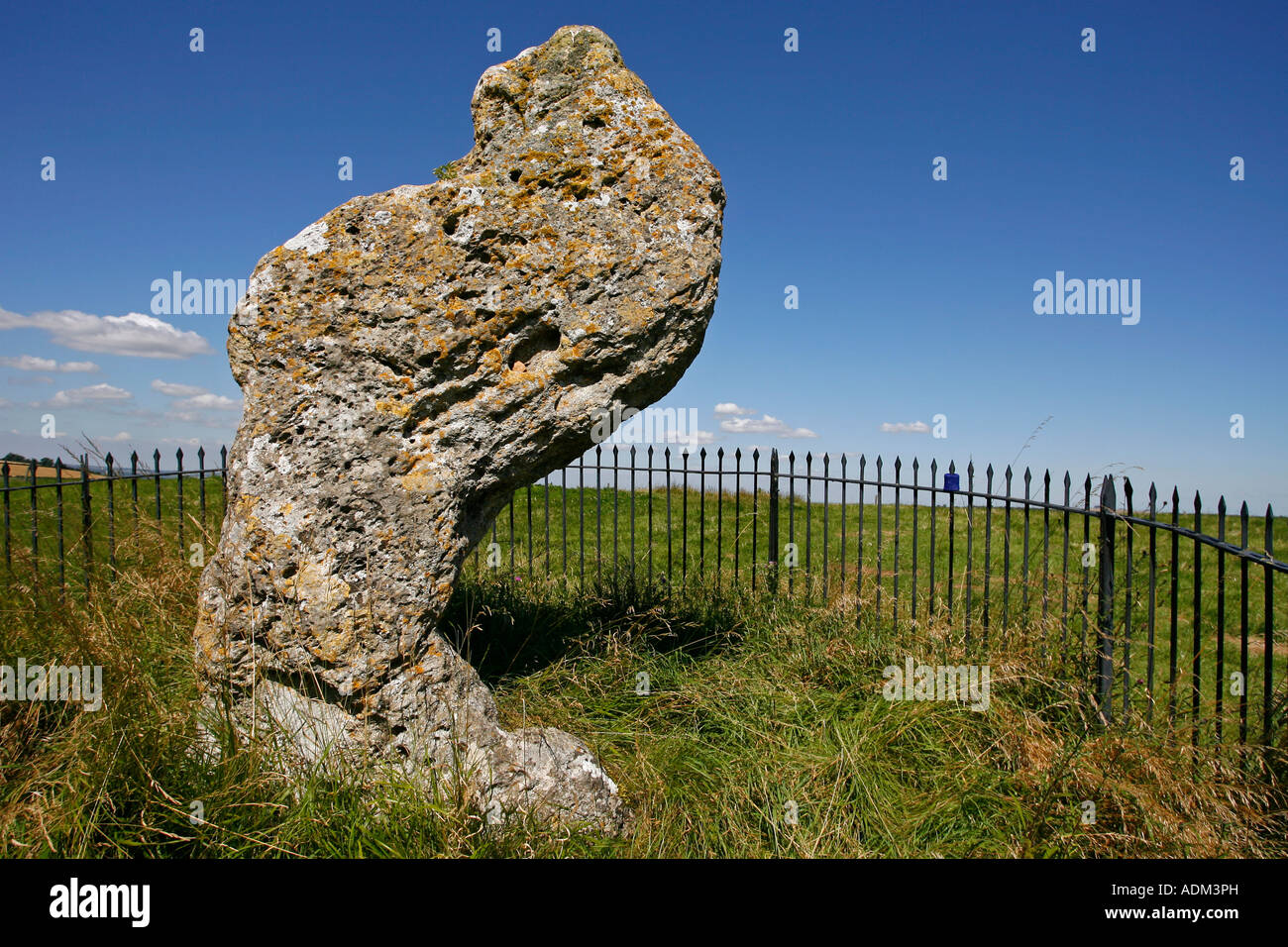 The King Stone Rollright Stones Warwickshire England UK Stock Photo - Alamy