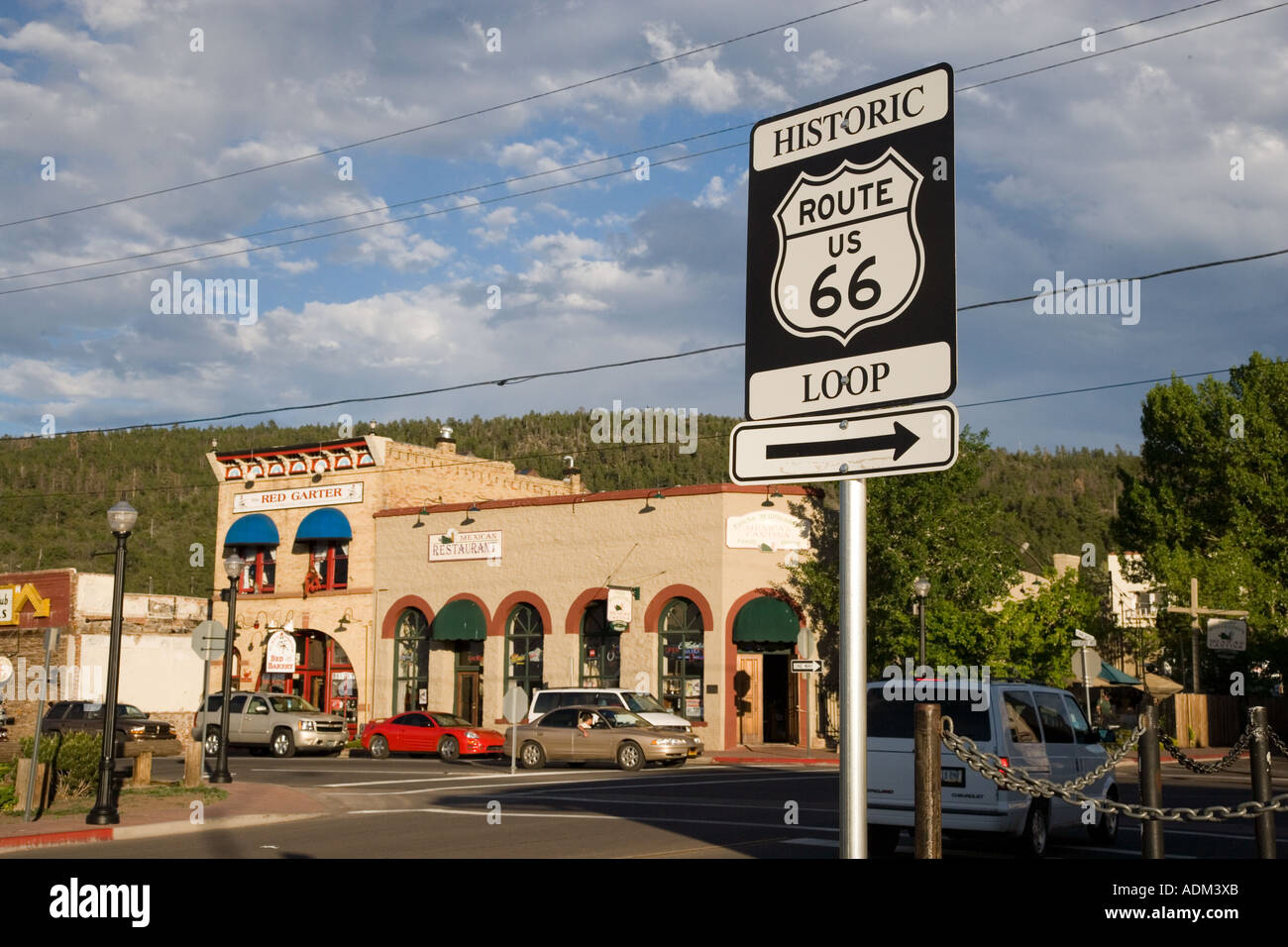 Williams arizona usa town sign hi-res stock photography and images - Alamy