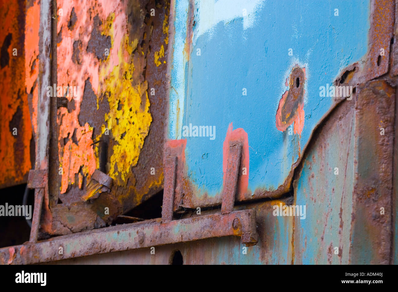 Rusty heavy machinery Stock Photo - Alamy