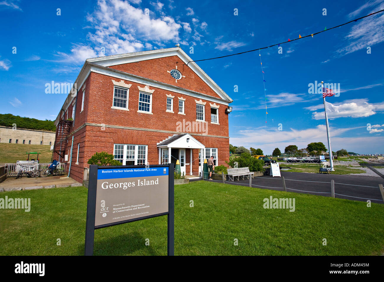 Georges Island, Massachusetts, USA Stock Photo - Alamy