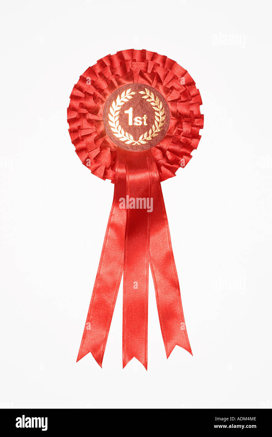 Red First Place Ribbon