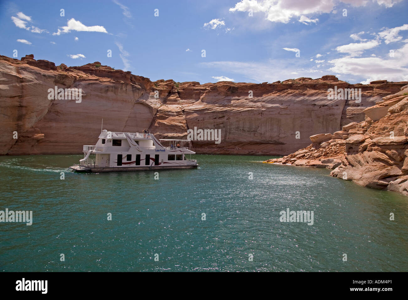 Lake Powell Page Arizona Stock Photo - Alamy