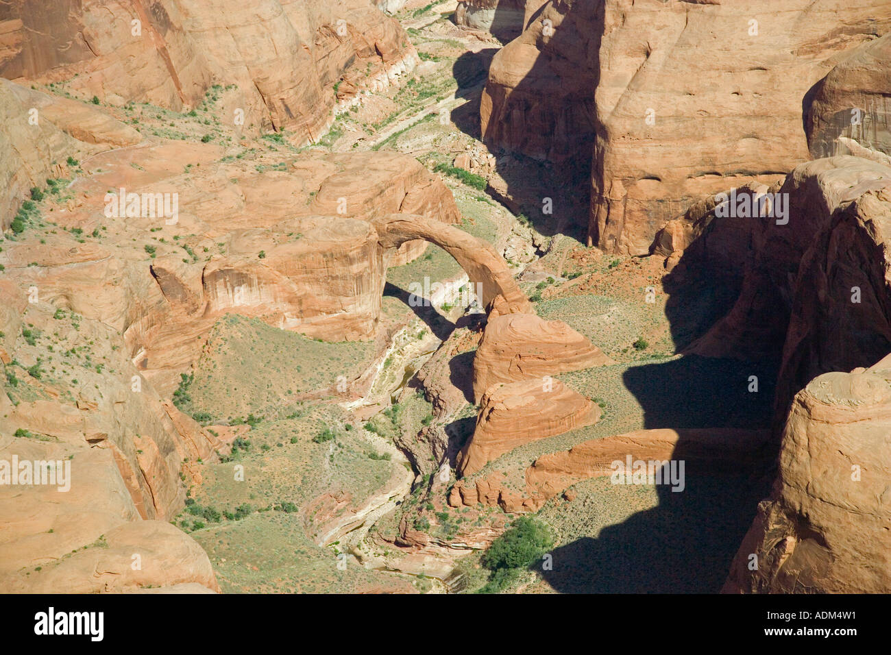 Rainbow Bridge Lake Powell Page Arizona USA Stock Photo - Alamy