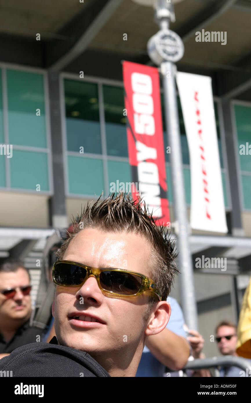 Indy 500 2004 Dan Wheldon Stock Photo - Alamy