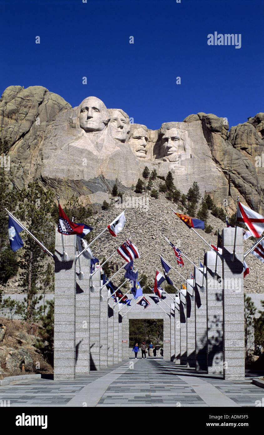 Mt Rushmore National Memorial South Dakota Stock Photo - Alamy
