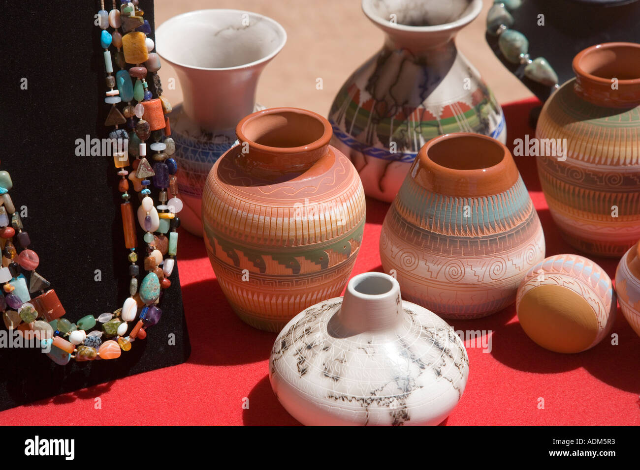 Pottery, Canyon de Chelly Arizona USA Stock Photo - Alamy