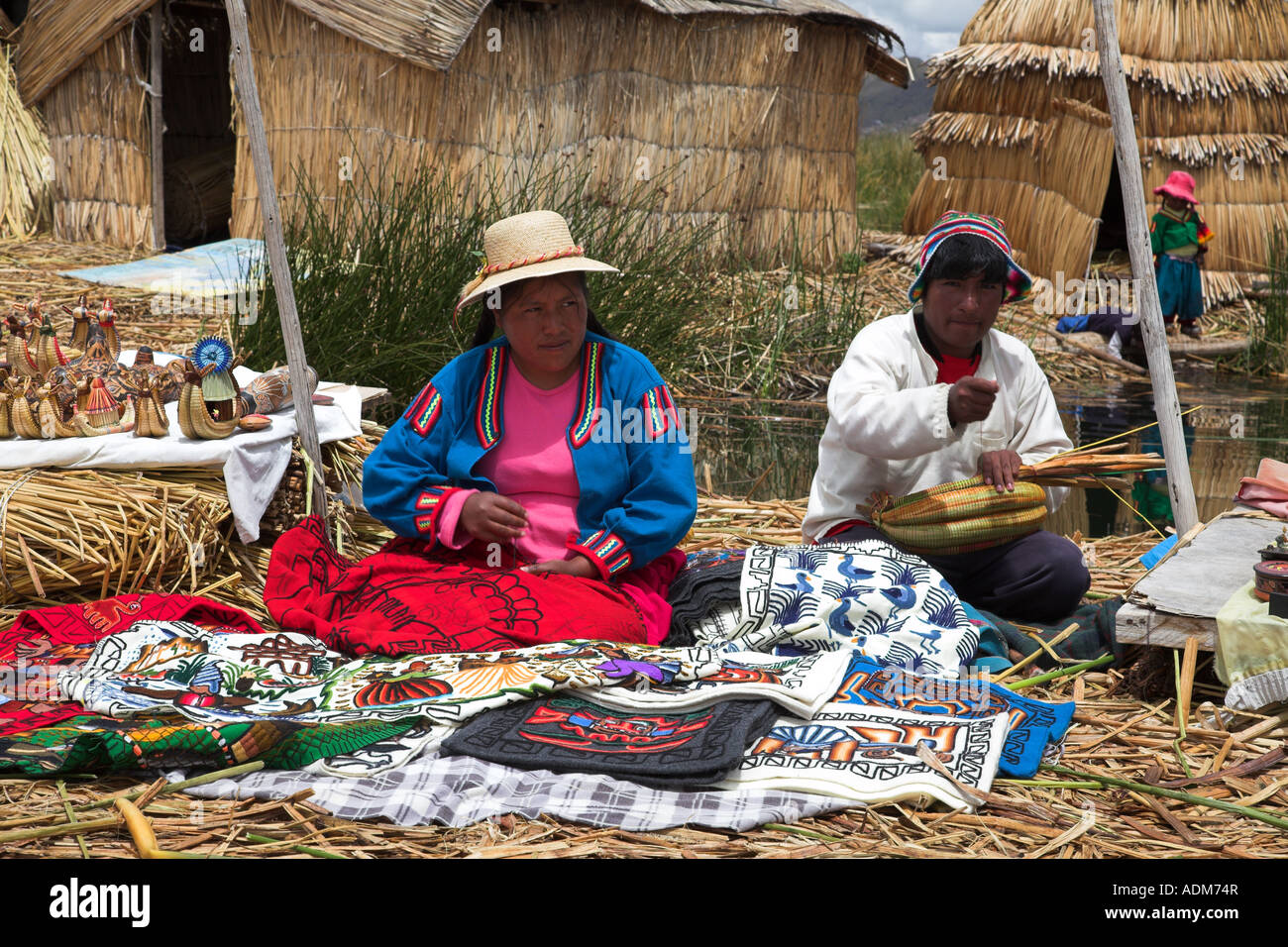 Lake Titicaca Peru Stock Photo - Alamy