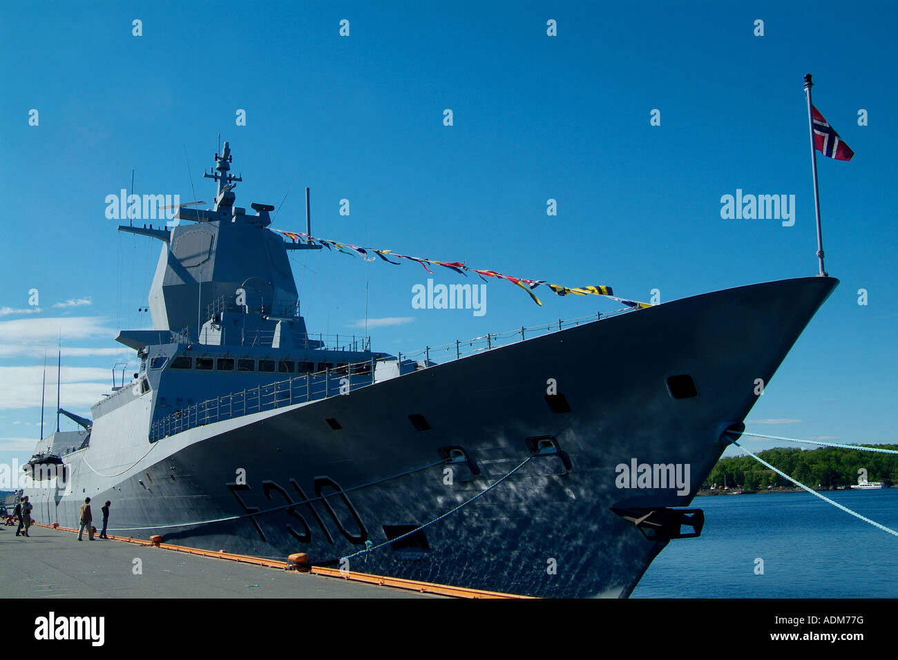 F310 Fridtjof Nansen a Fridtjof Nansen Class frigate of the Royal ...