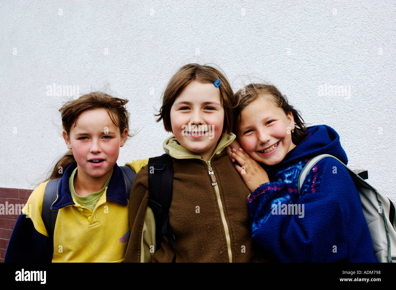 Poland, Jelenia Gora, Young children after school Stock Photo - Alamy