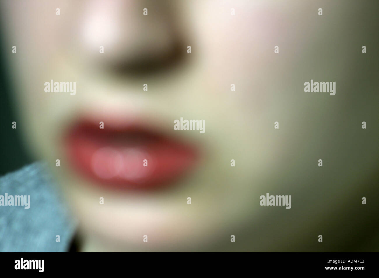 Half face red hi-res stock photography and images - Alamy