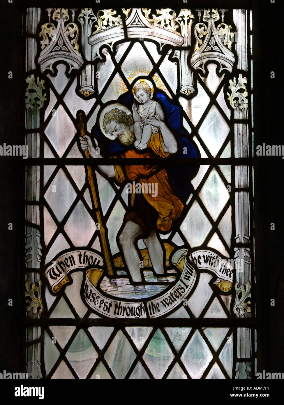 St christopher carrying child hi-res stock photography and images - Alamy
