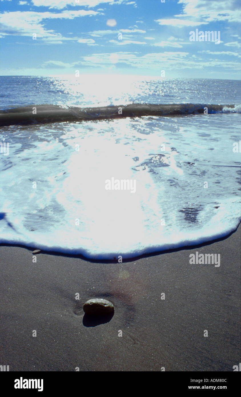 Wave coming in along hi-res stock photography and images - Alamy