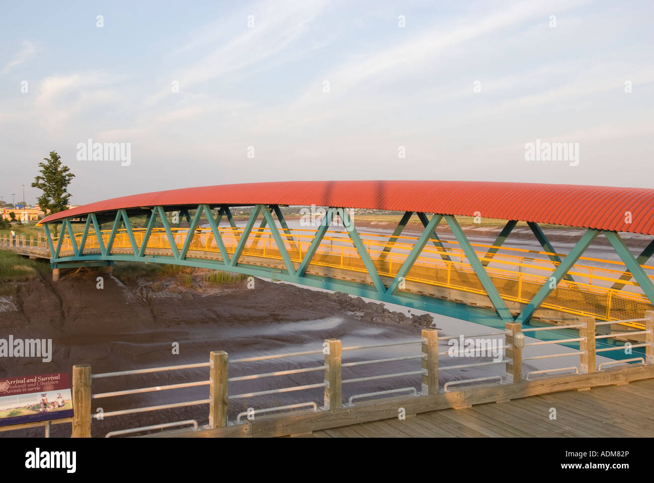 Petitcodiac River in Moncton New Brunswick Canada Stock Photo - Alamy