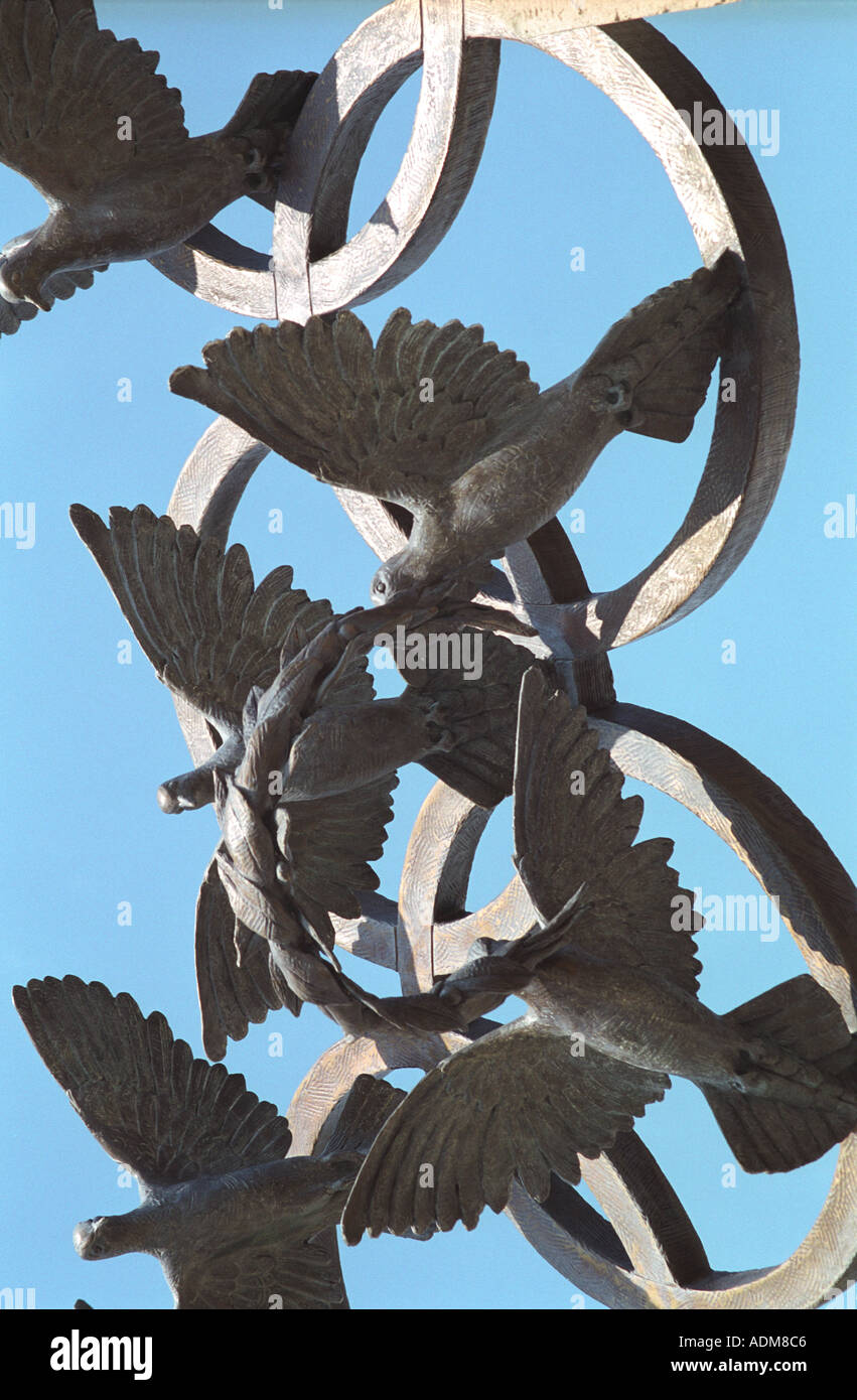 Olympic Statue Centennial Olympic Park Atlanta Stock Photo - Alamy