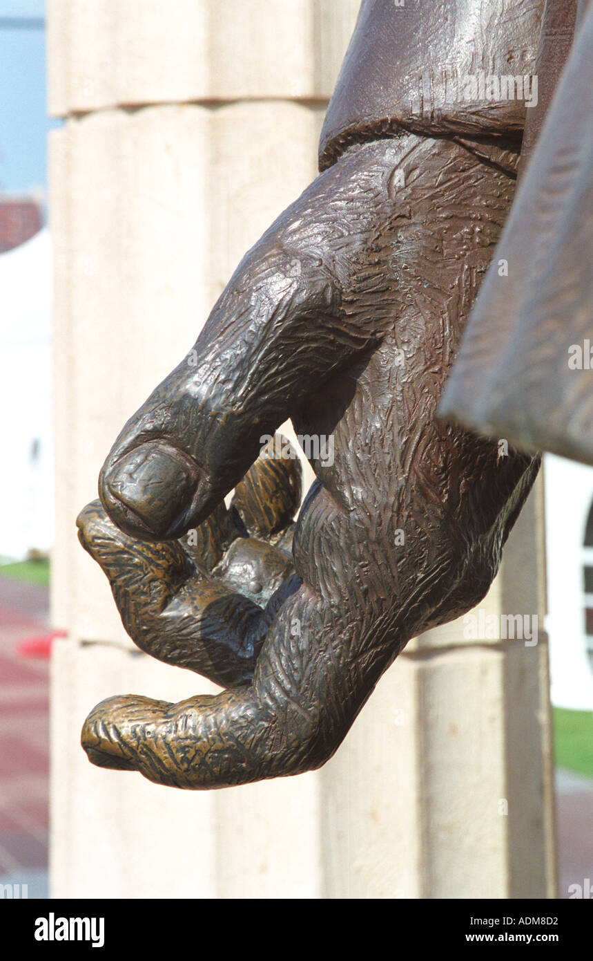 Olympic Statue Centennial Olympic Park Atlanta Stock Photo - Alamy