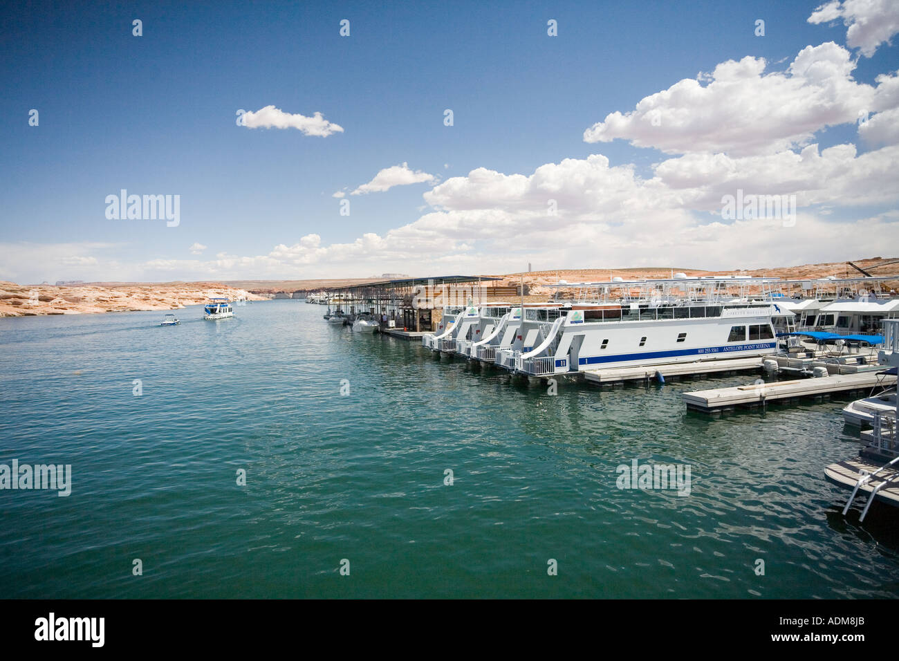 Lake Powell Page Arizona USA Stock Photo - Alamy