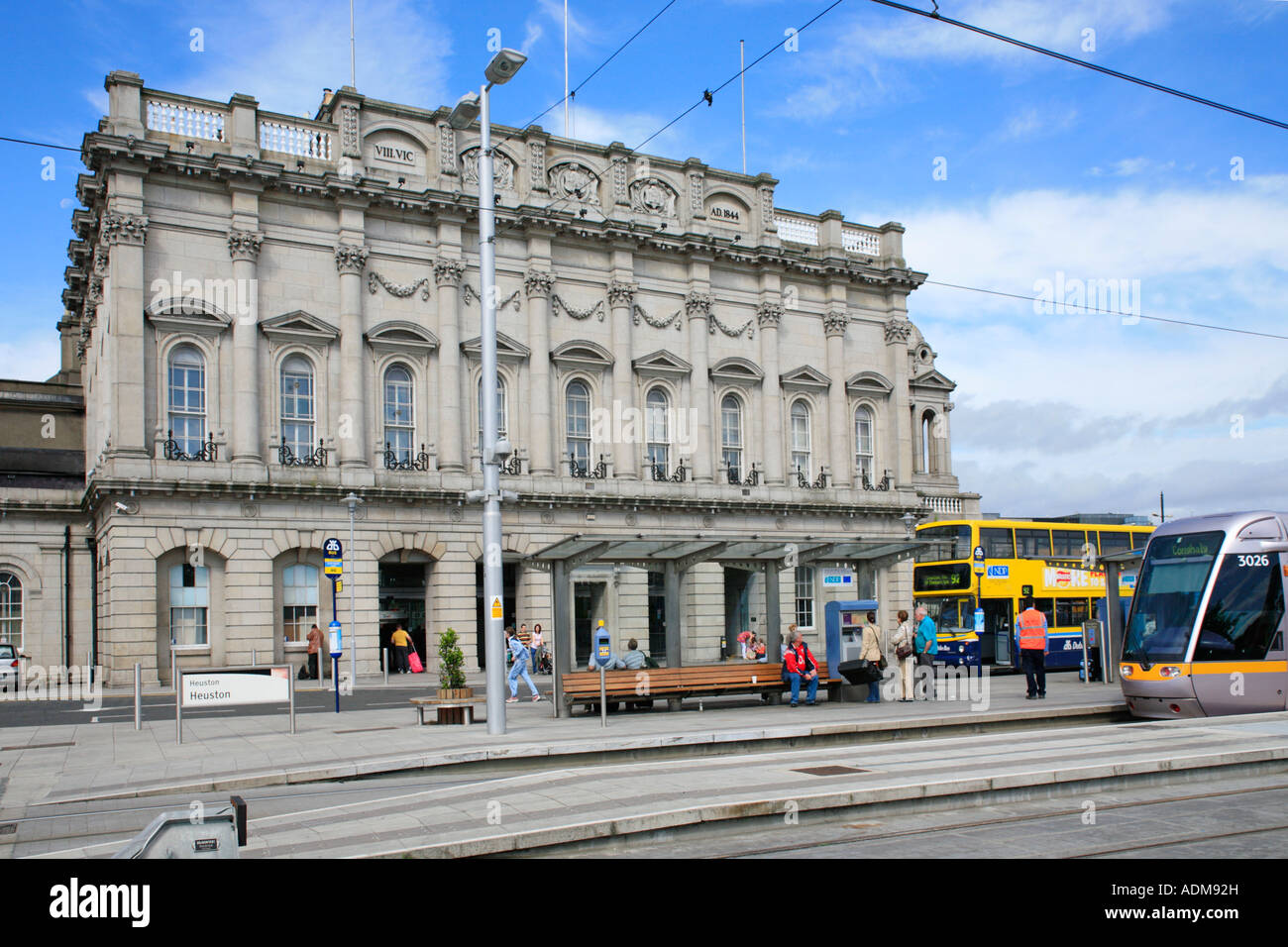 Heuston Station in Dublin in Ireland Stock Photo - Alamy