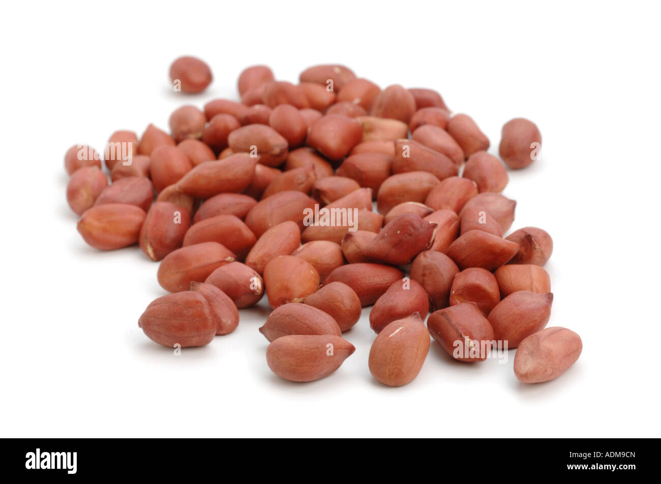 Red Skin Peanuts Stock Photo - Alamy
