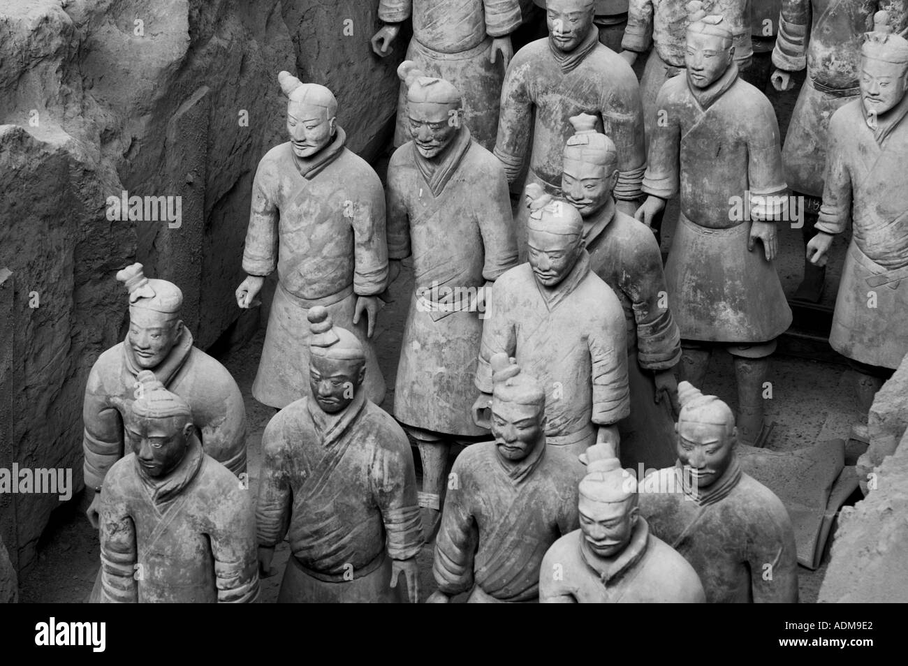 Terracotta Army, an ancient collection of sculptures depicting armies ...