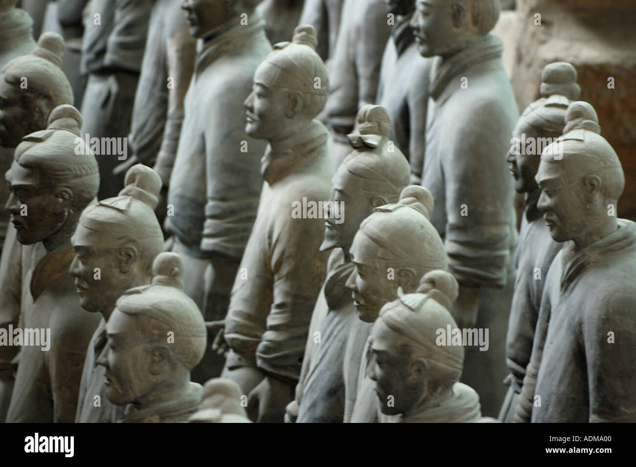 China Shaanxi Xian Bingmayong The Army Of Terra Cotta Warriors In ...
