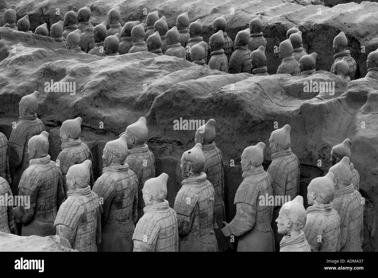 Terracotta Army, an ancient collection of sculptures depicting armies ...