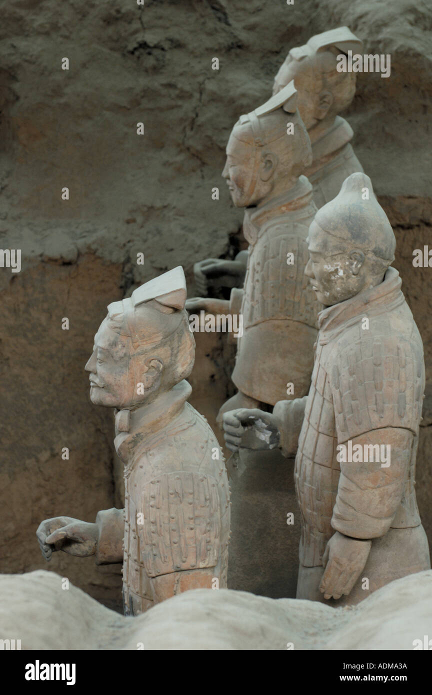 China Shaanxi Xian Bingmayong The Army Of Terra Cotta Warriors In ...