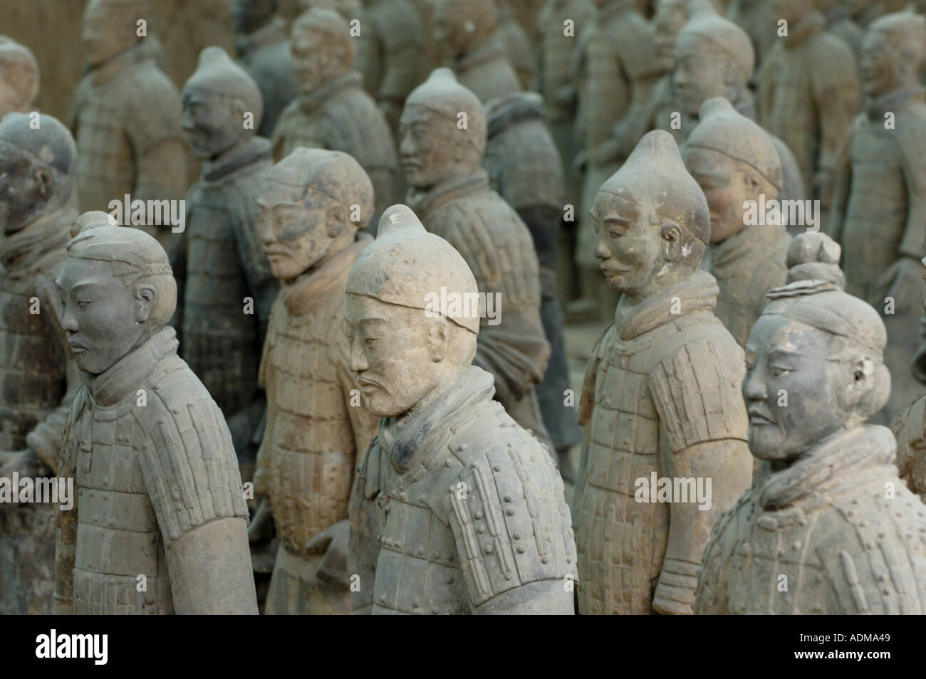 China Shaanxi Xian Bingmayong The Army Of Terra Cotta Warriors In ...