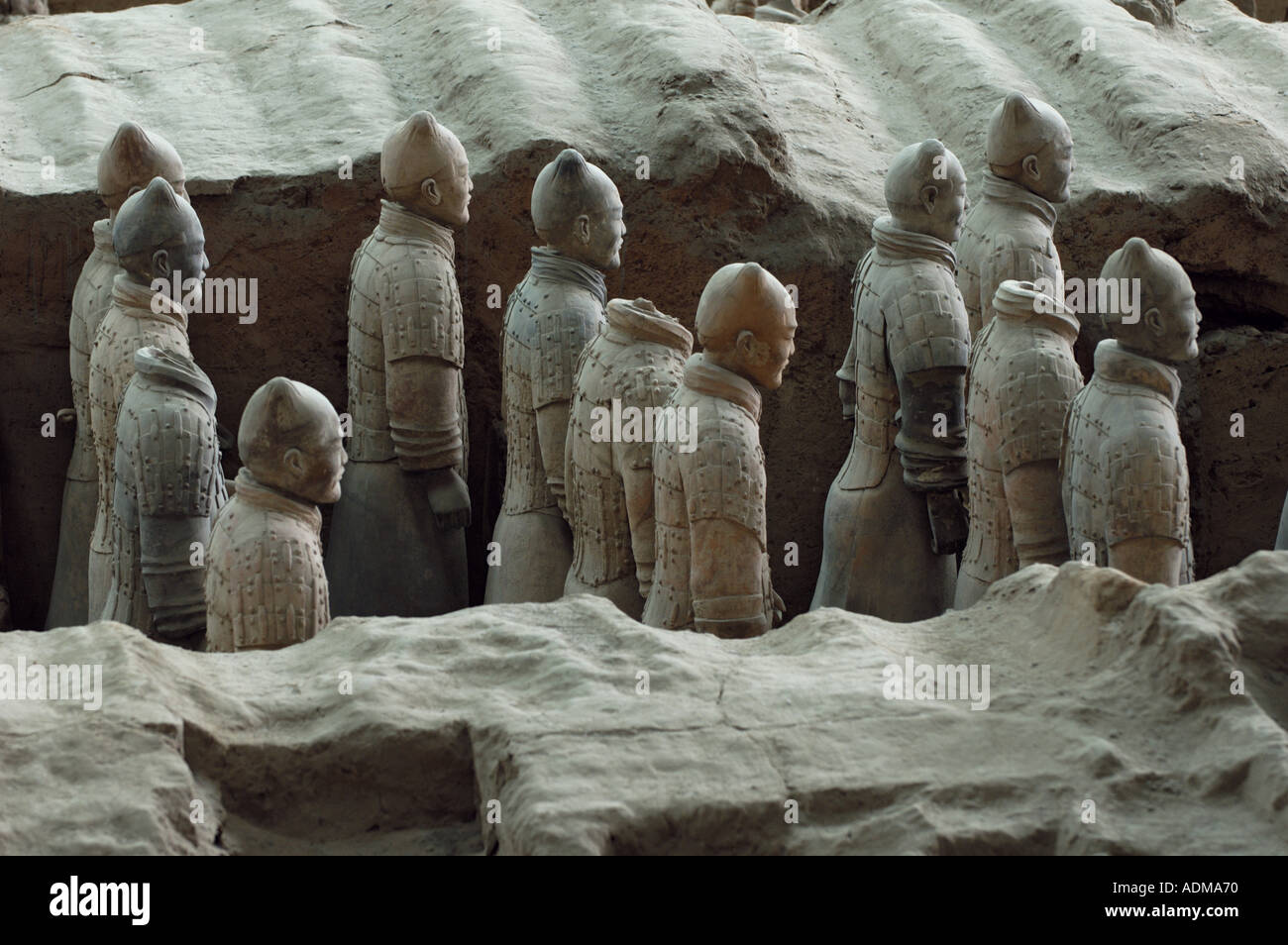 China Shaanxi Xian Bingmayong The Army Of Terra Cotta Warriors In ...