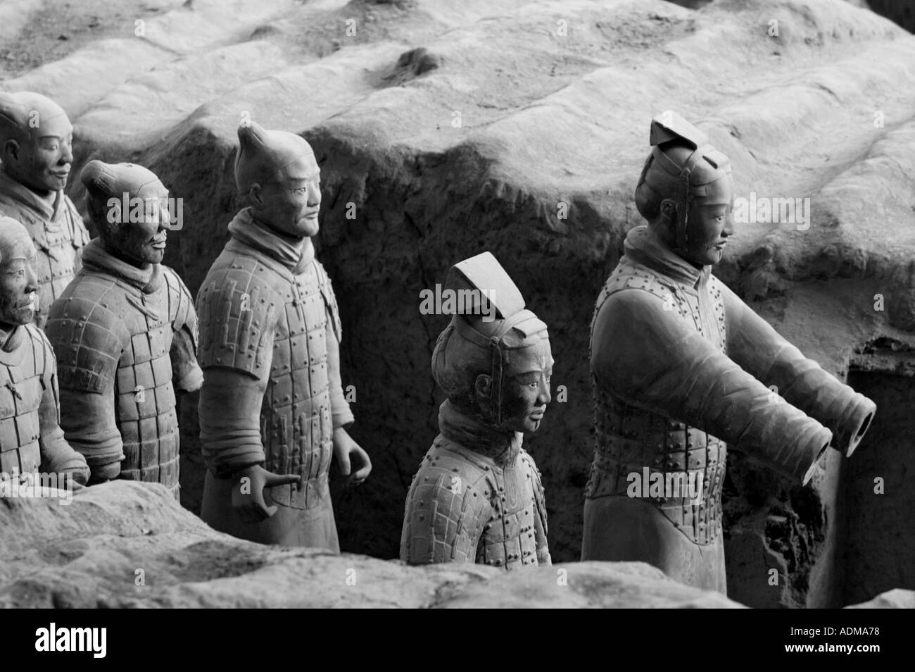 China Shaanxi Xian Bingmayong The Army Of Terra Cotta Warriors In ...