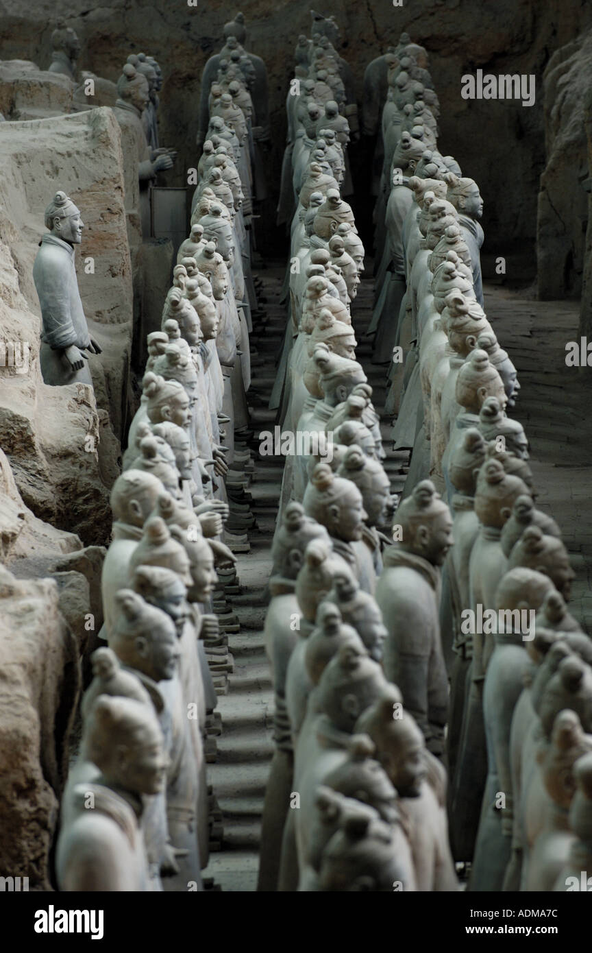 China Shaanxi Xian Bingmayong The Army Of Terra Cotta Warriors In ...