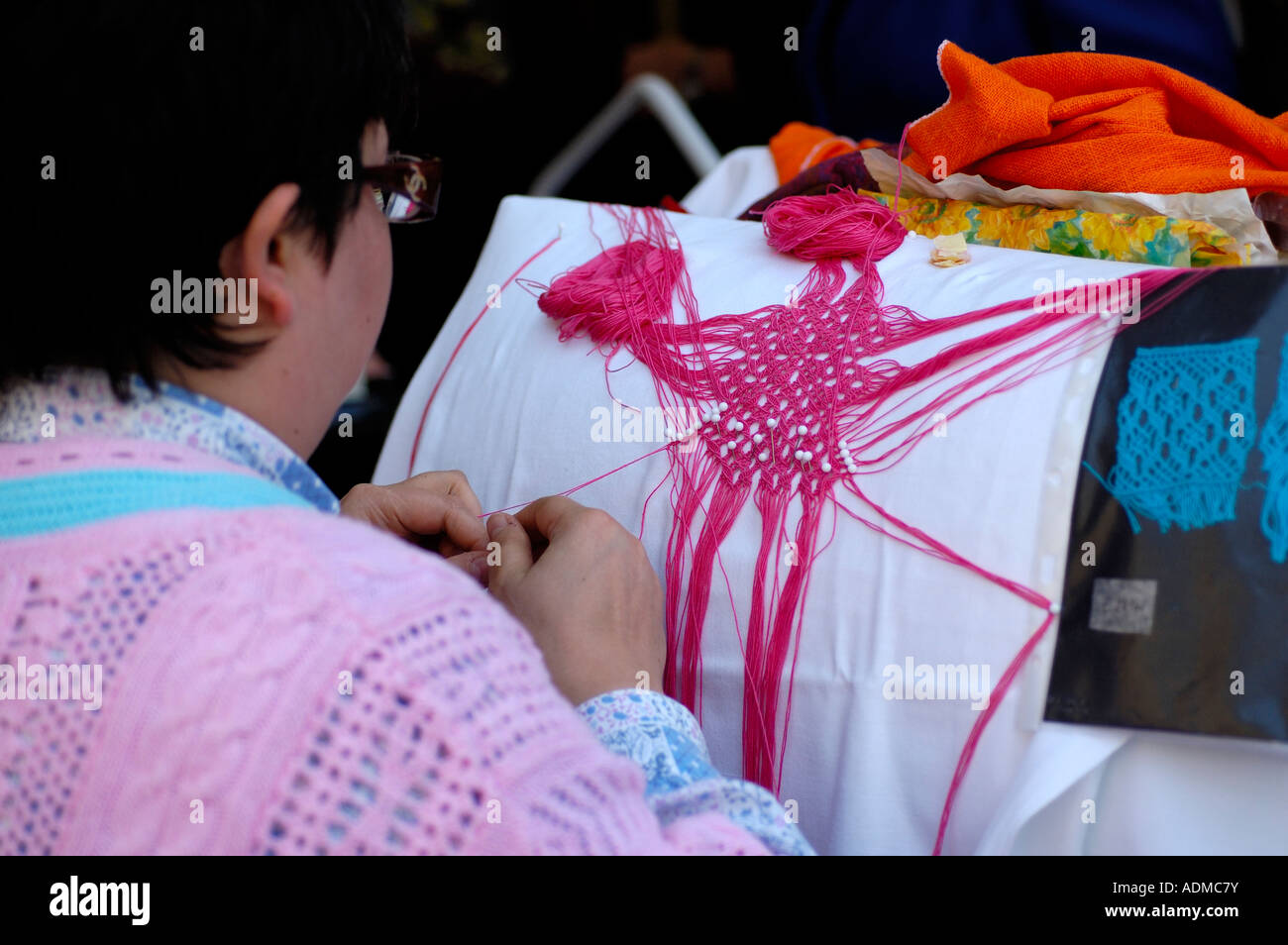 Lace woman hi-res stock photography and images - Alamy
