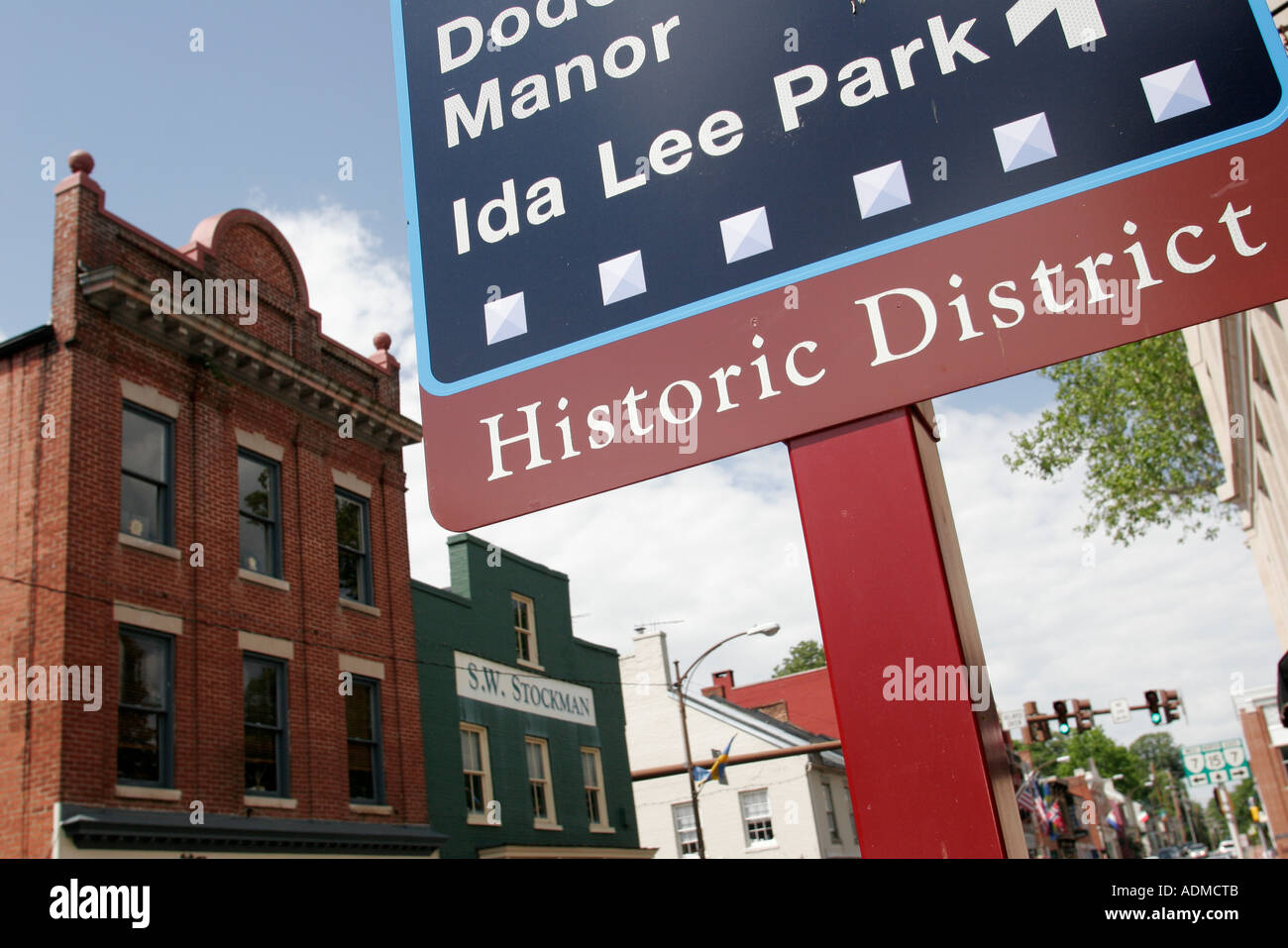 Leesburg Virginia,Loudoun County,North King Street,sign,logo,Historic ...